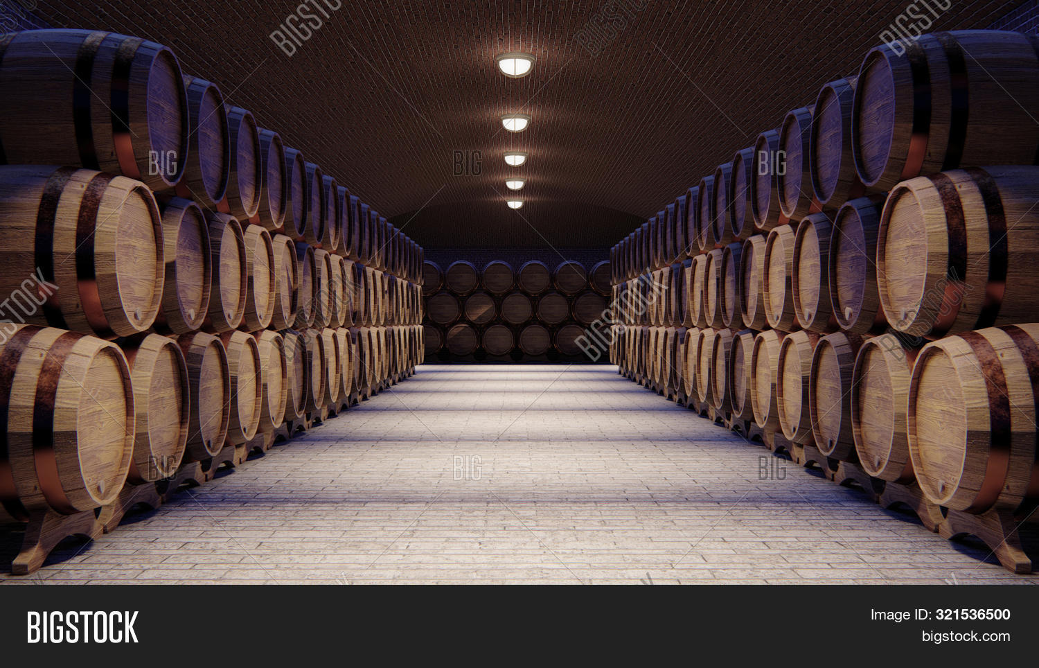 Big Wine Cellar Large Image & Photo (Free Trial) | Bigstock