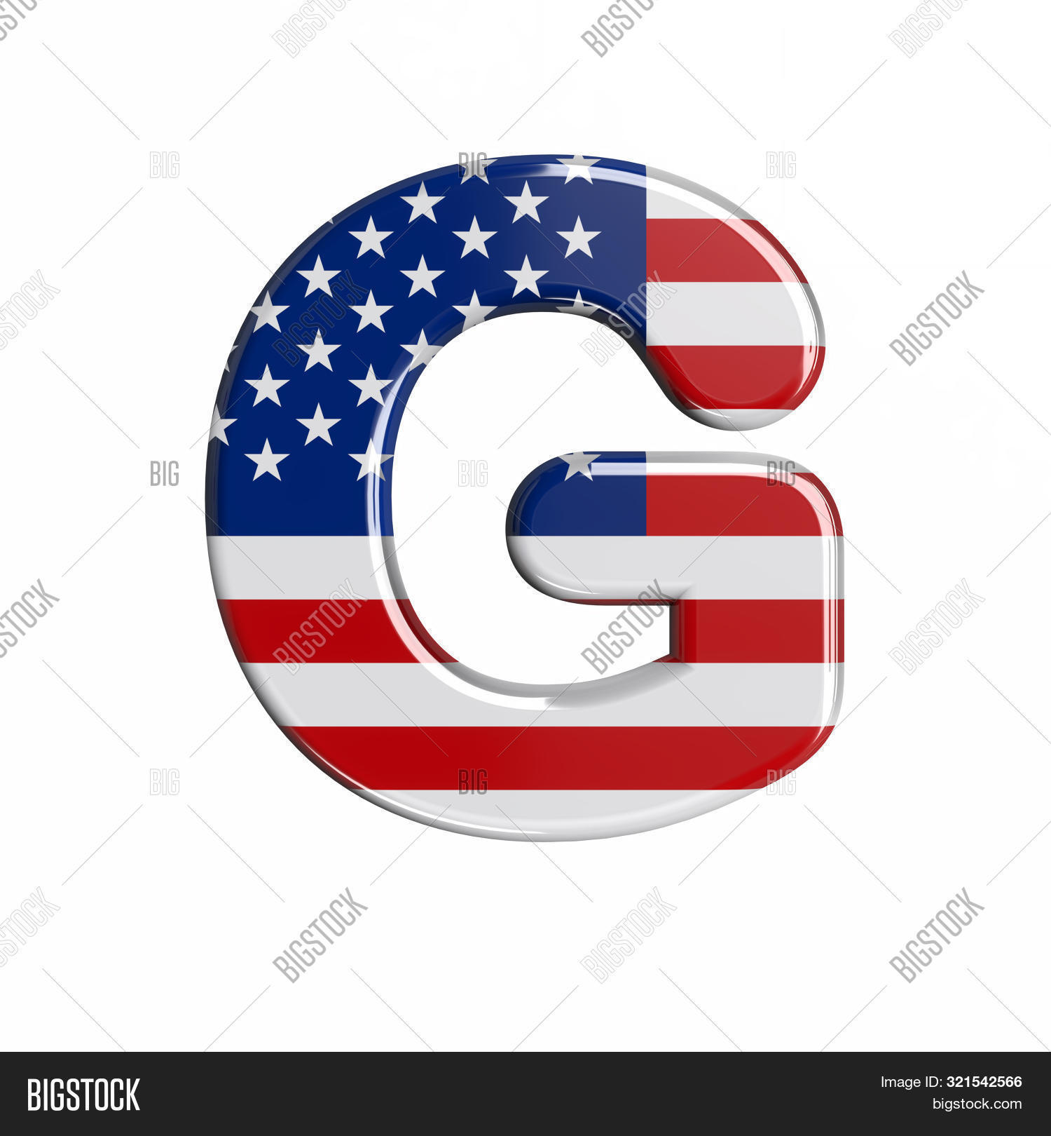 USA Letter G - Capital Image & Photo (Free Trial) | Bigstock