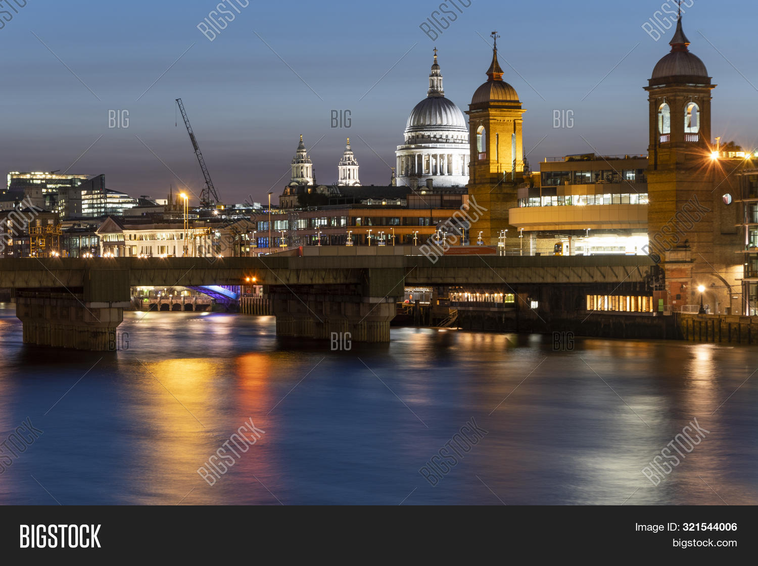 Millenium Bridge St Image & Photo (Free Trial) | Bigstock