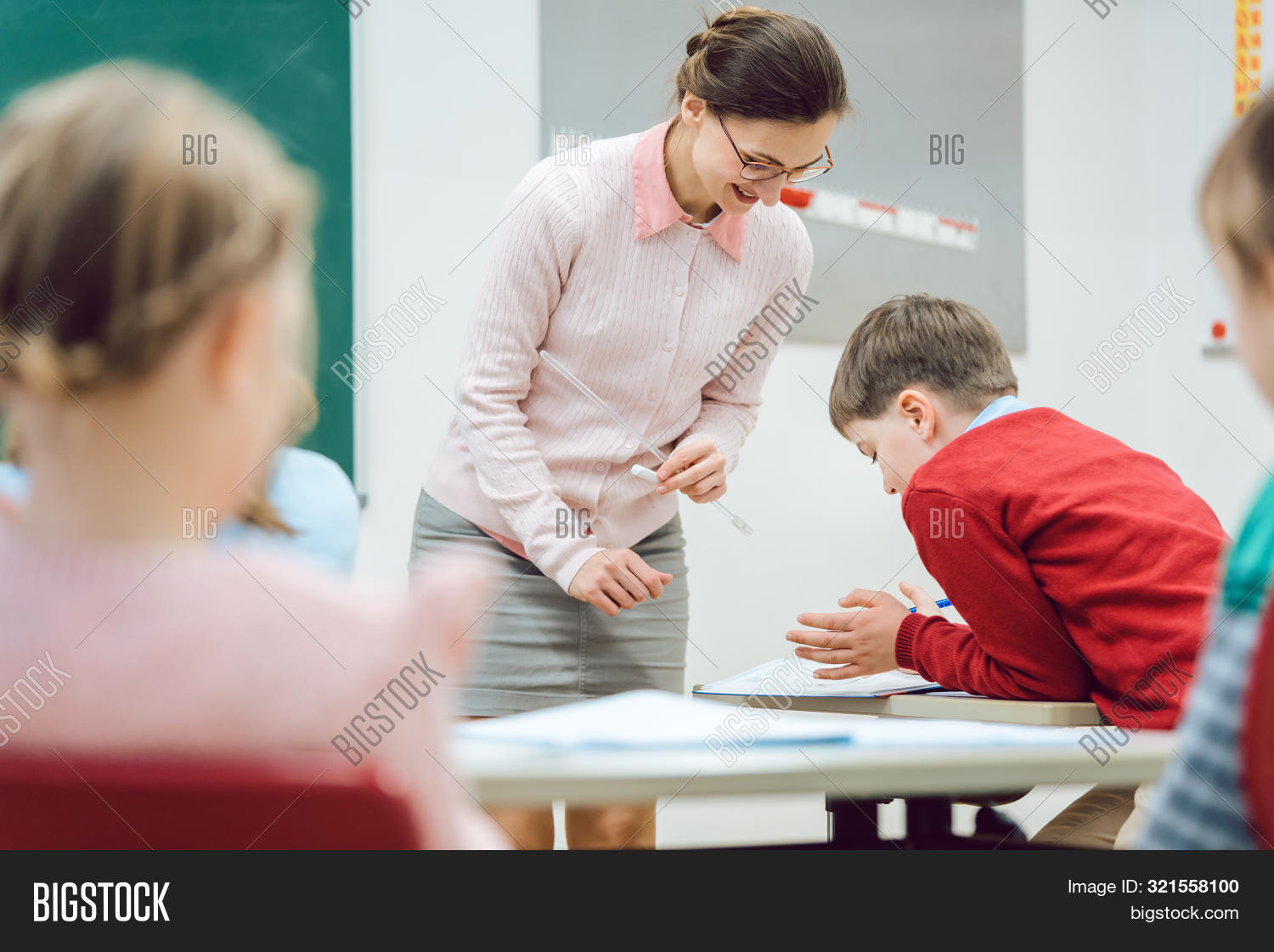 Teacher Woman Talking Image & Photo (Free Trial) | Bigstock
