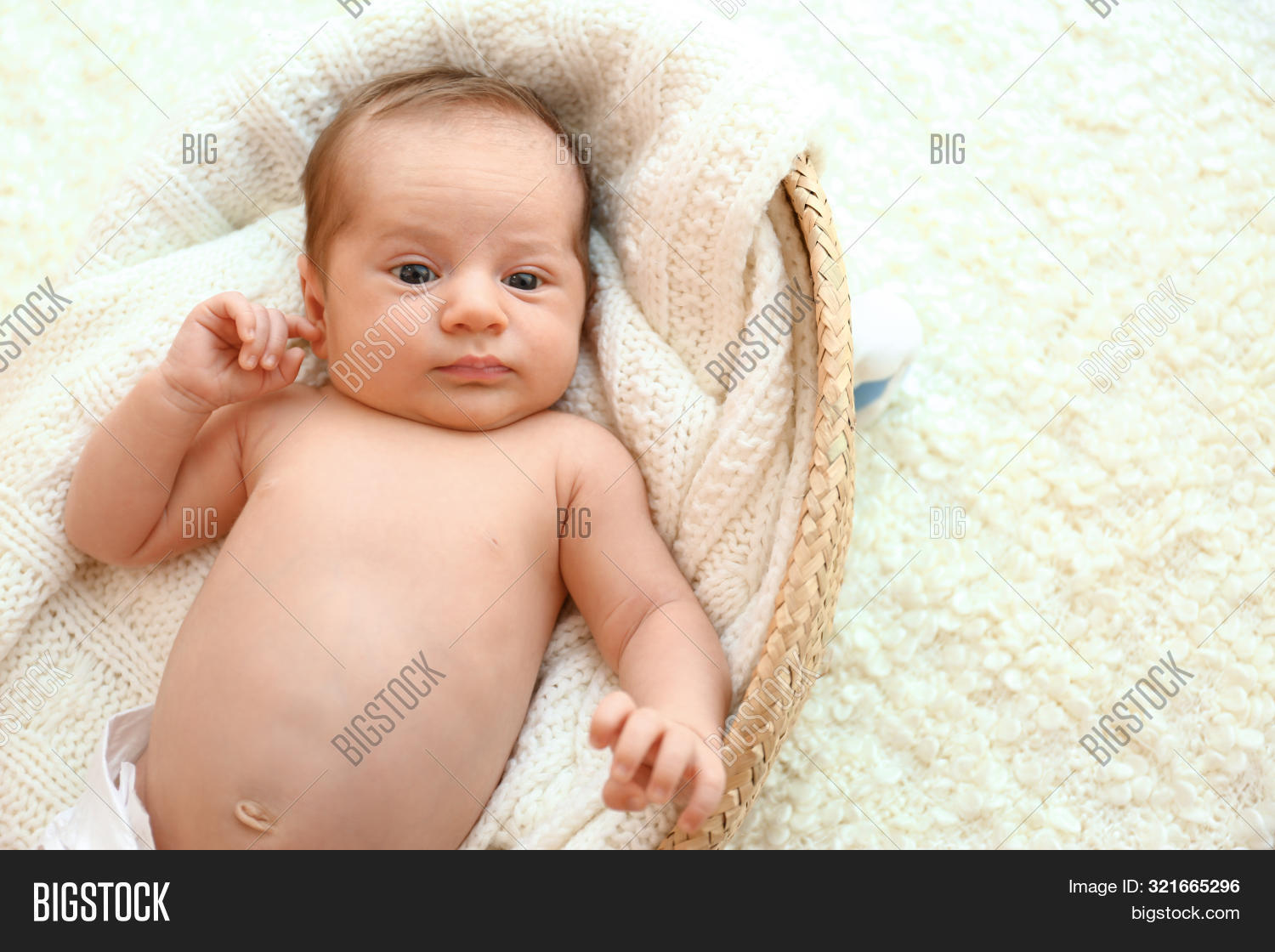 Cute Little Baby Lying Image & Photo (Free Trial) | Bigstock