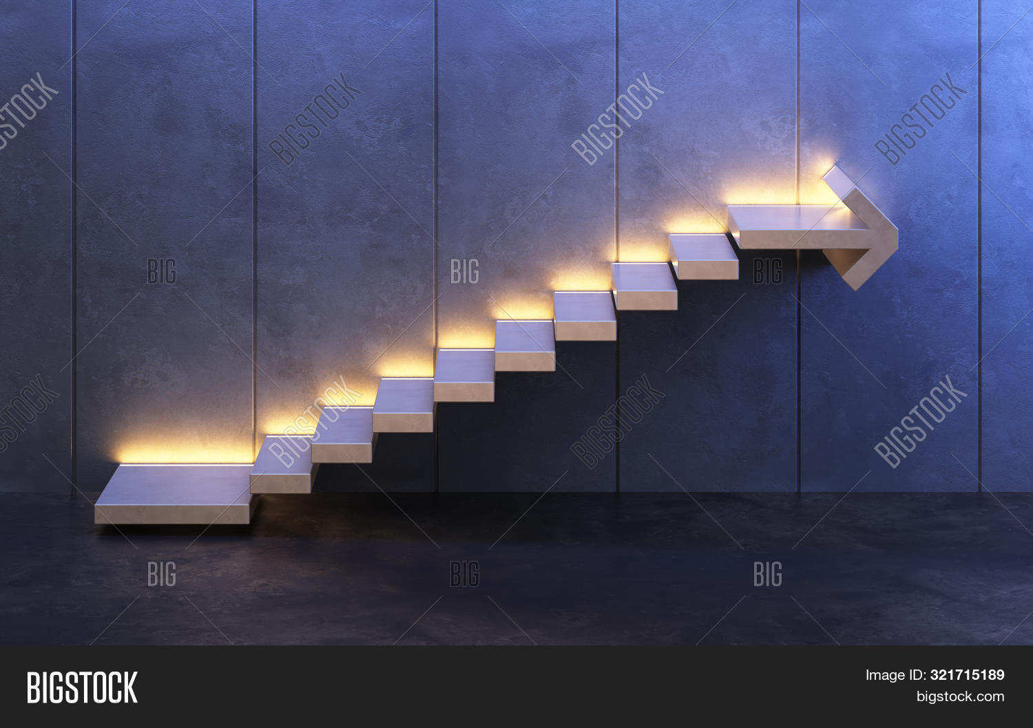 Stairs Going Upward, Image & Photo (Free Trial) | Bigstock