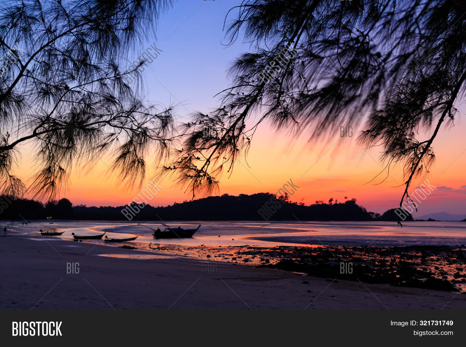 Tropical Warm Sunset Image & Photo (Free Trial) | Bigstock