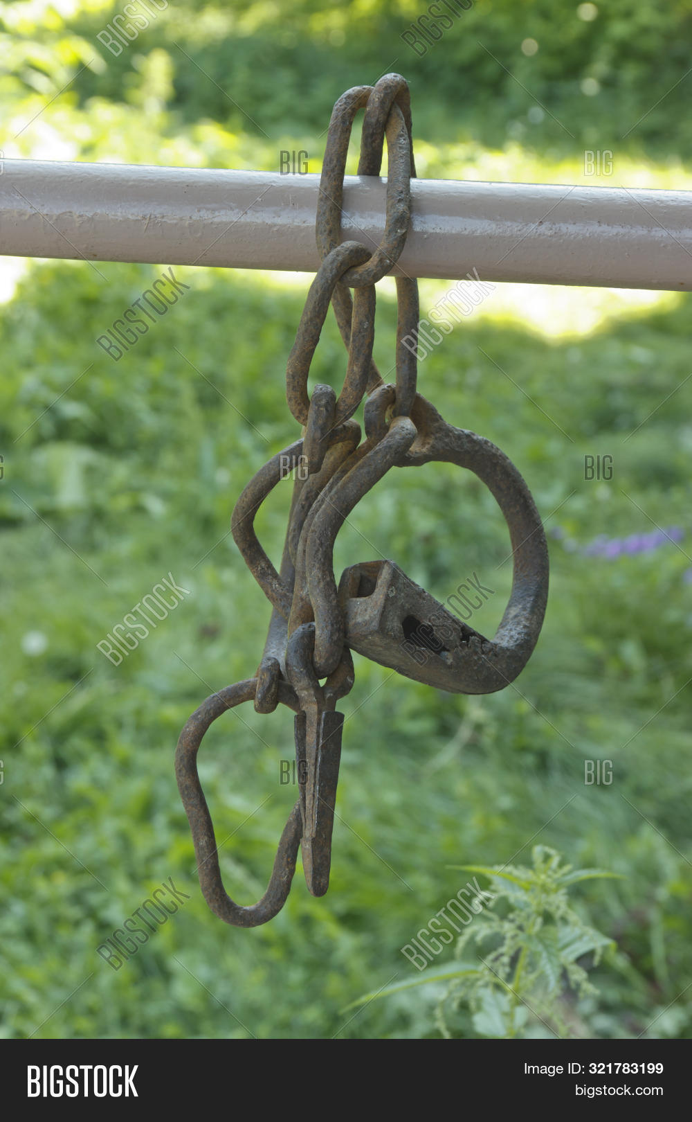 Ancient Prison Shackles