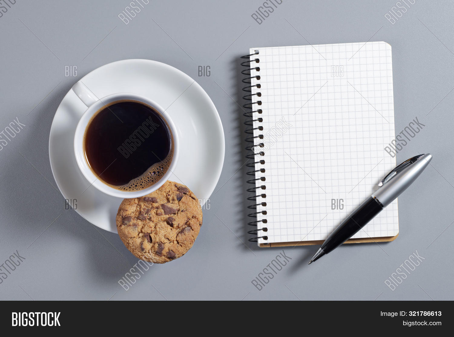 Notepad Pen, Coffee Image & Photo (Free Trial) | Bigstock