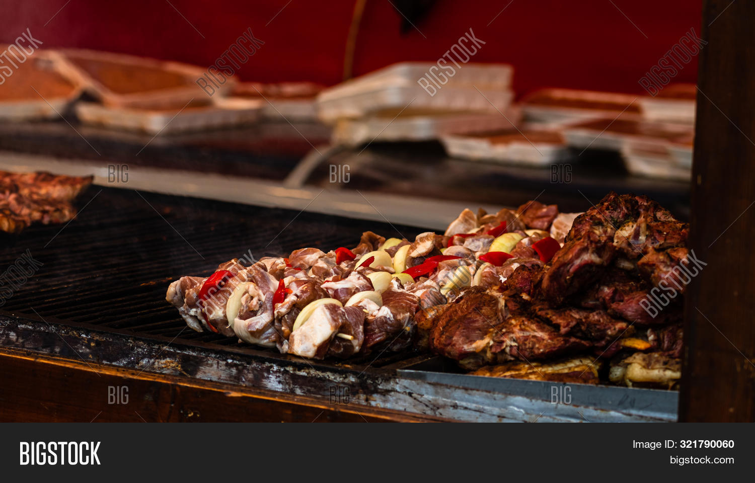 Juicy Steaming Meat On Image & Photo (Free Trial) | Bigstock