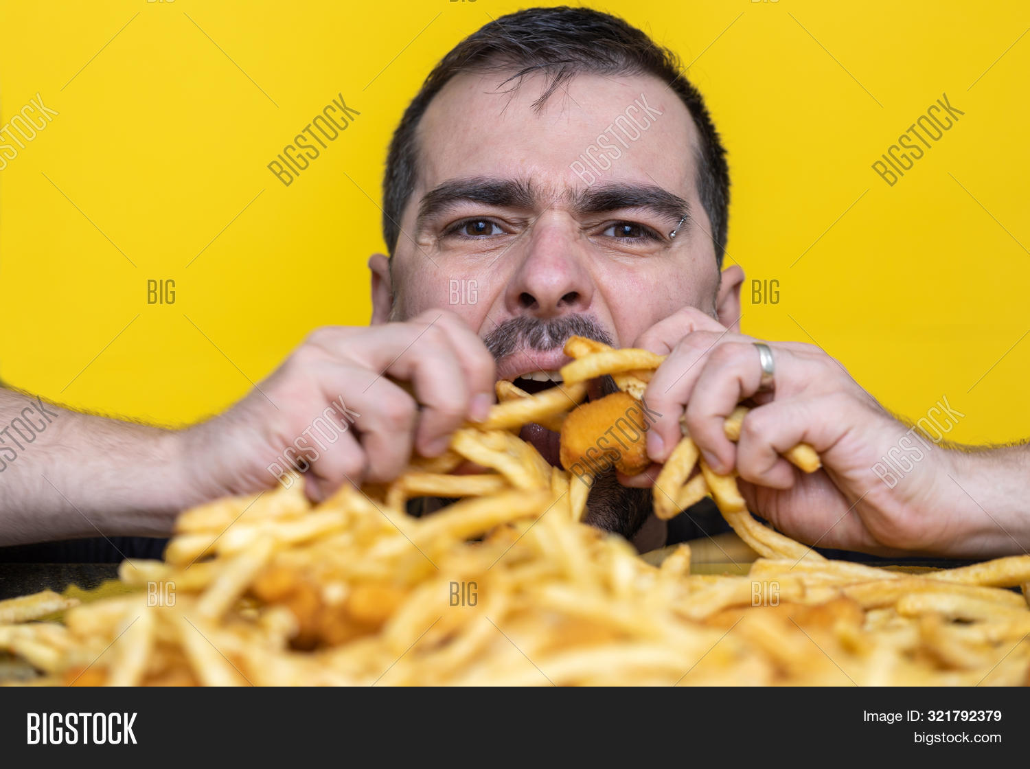 Eating Junk Food Image & Photo (Free Trial) | Bigstock