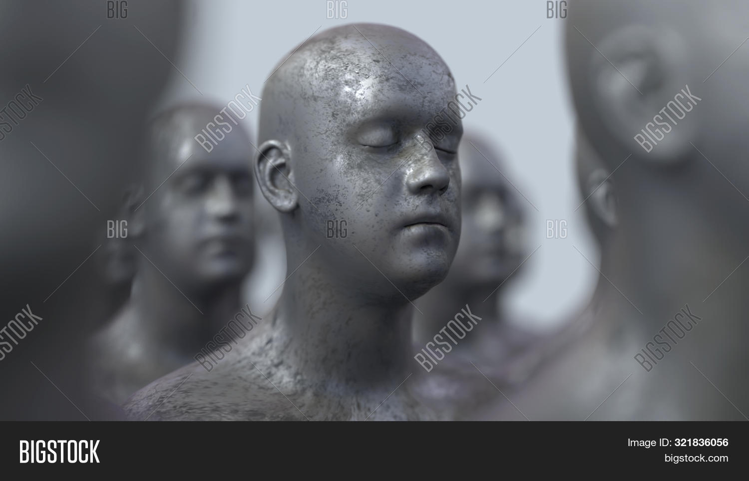 Group Cloned People, Image & Photo (Free Trial) | Bigstock