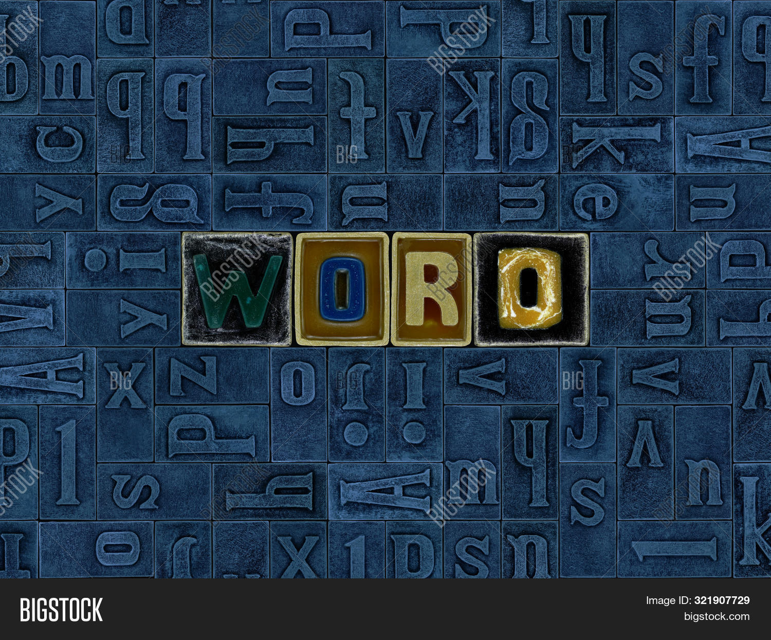 Word "word" Unique Image & Photo (Free Trial) | Bigstock