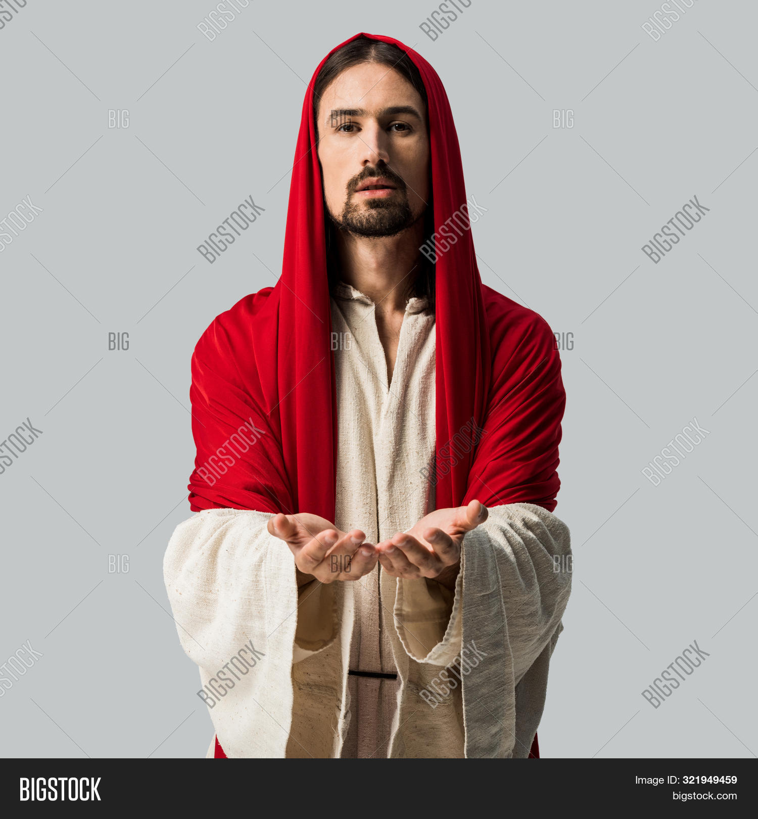 Religious Man Standing Image & Photo (Free Trial) | Bigstock