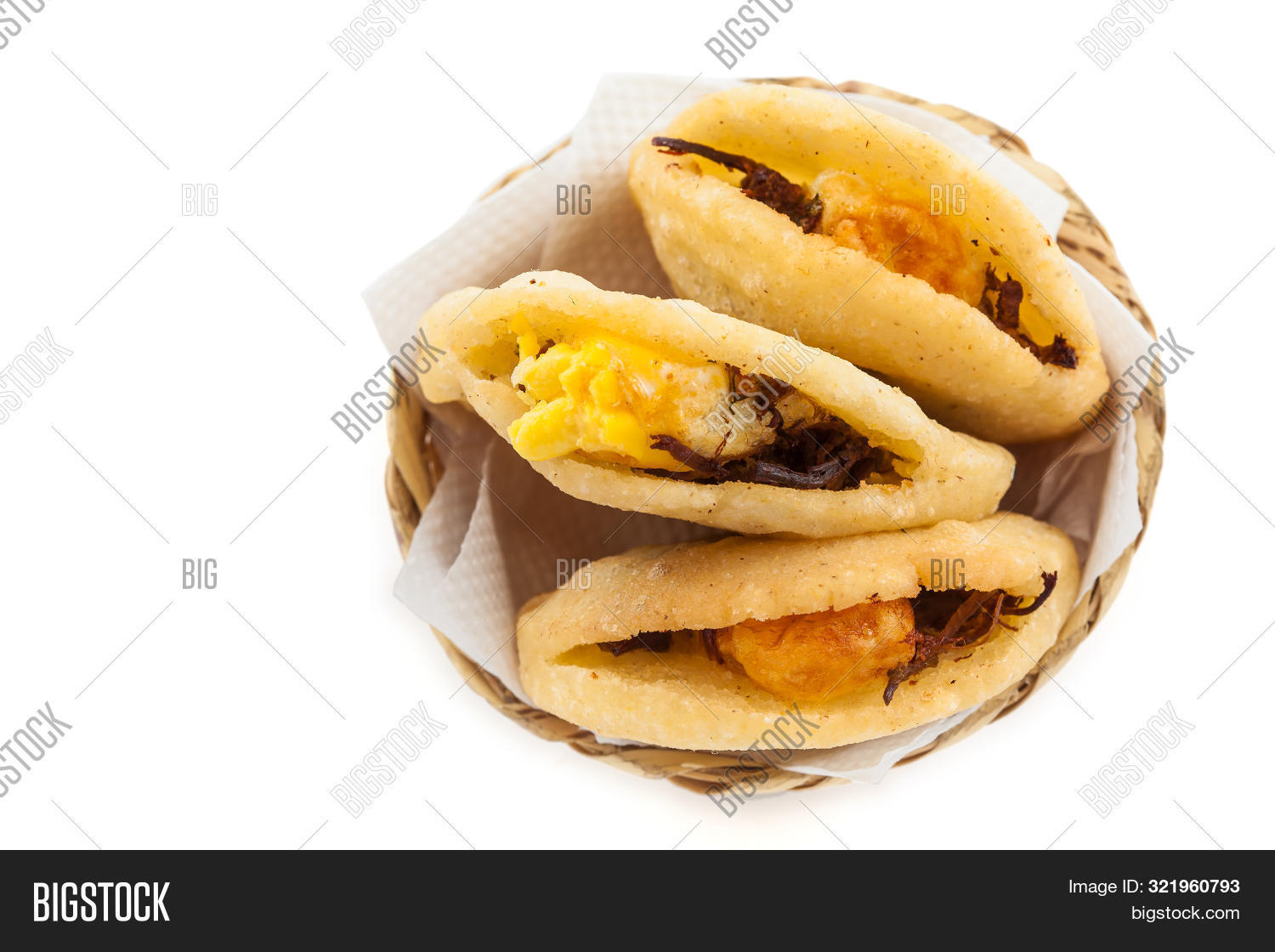 Arepa De Huevo. Image & Photo (Free Trial) | Bigstock