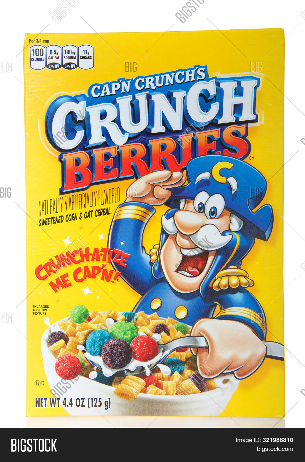 Captain Crunch Berries Cereal Nutrition Facts at Edward Calvo blog
