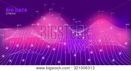 Neon Big Data Vector Vector & Photo (Free Trial) | Bigstock