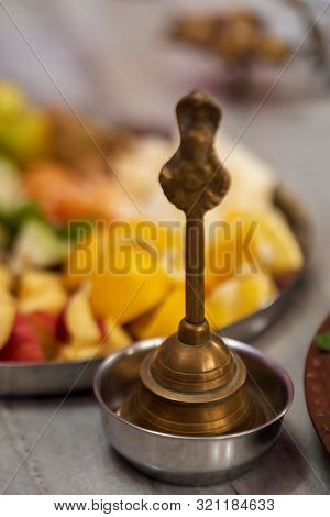 Hand Held Puja Bell Image & Photo (Free Trial) | Bigstock