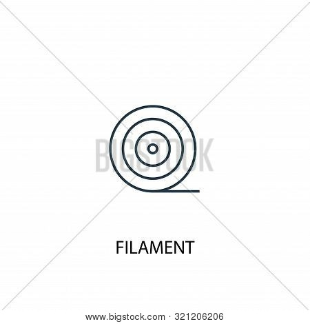 Filament Concept Line Vector & Photo (Free Trial) | Bigstock