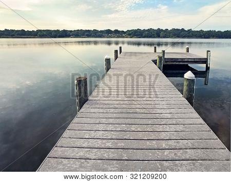 Rustic Fishing Pier Image & Photo (Free Trial) | Bigstock