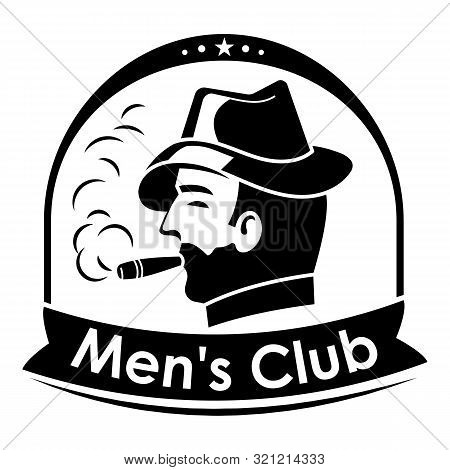 Cigar Men Club Logo. Vector & Photo (Free Trial) | Bigstock