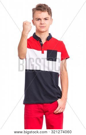 Angry Teen Boy Image & Photo (Free Trial) | Bigstock