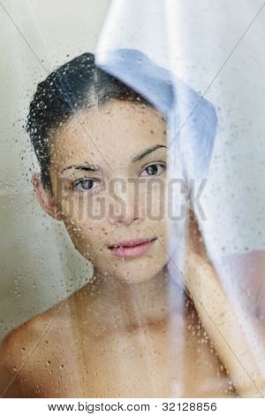 Shower Woman Portrait Image & Photo (Free Trial) | Bigstock