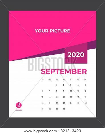 2020 Calendar - Vector & Photo (Free Trial) | Bigstock