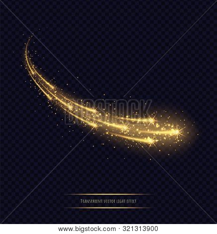 Magic Golden Stars Vector & Photo (Free Trial) | Bigstock