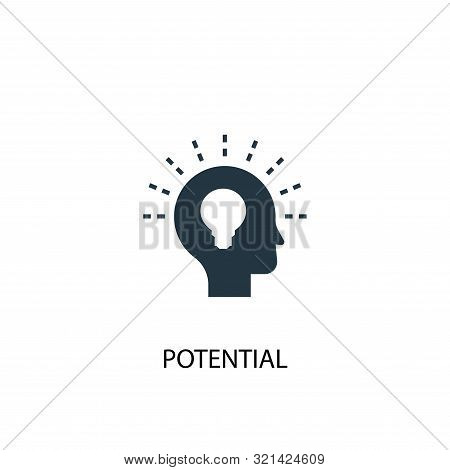 Potential Icon. Vector & Photo (Free Trial) | Bigstock