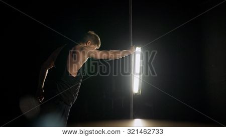 Guy Shows Exercise On Image & Photo (Free Trial) | Bigstock