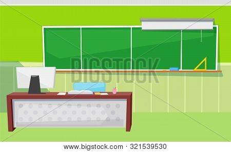 Classroom Green Color Vector & Photo (Free Trial) | Bigstock
