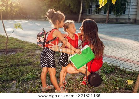 Happy Mother Meeting Image & Photo (Free Trial) | Bigstock