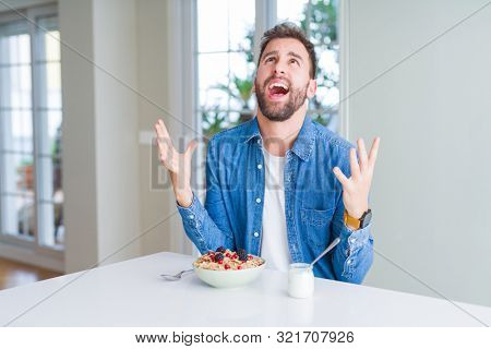 Handsome Man Eating Image & Photo (Free Trial) | Bigstock