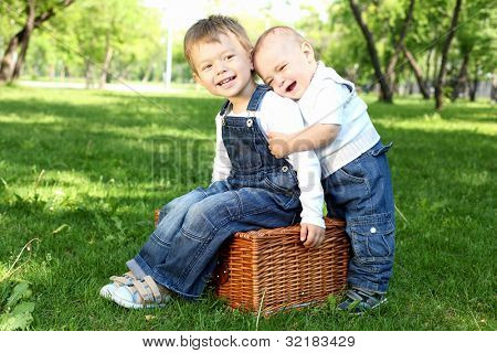 Two Little Brothers Image & Photo (Free Trial) | Bigstock