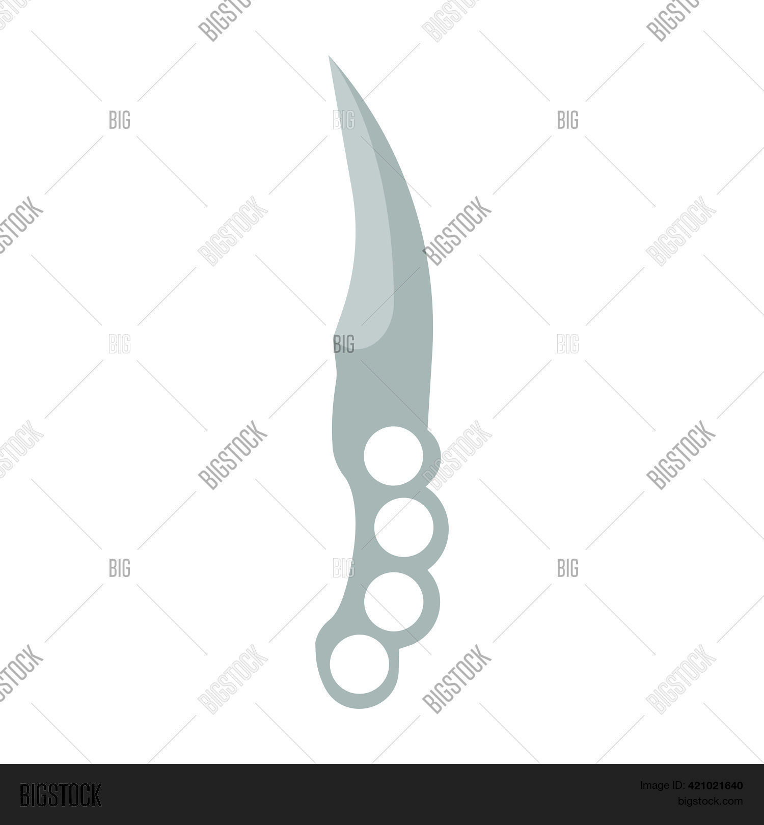 Weapon Military Knife Vector & Photo (Free Trial) | Bigstock