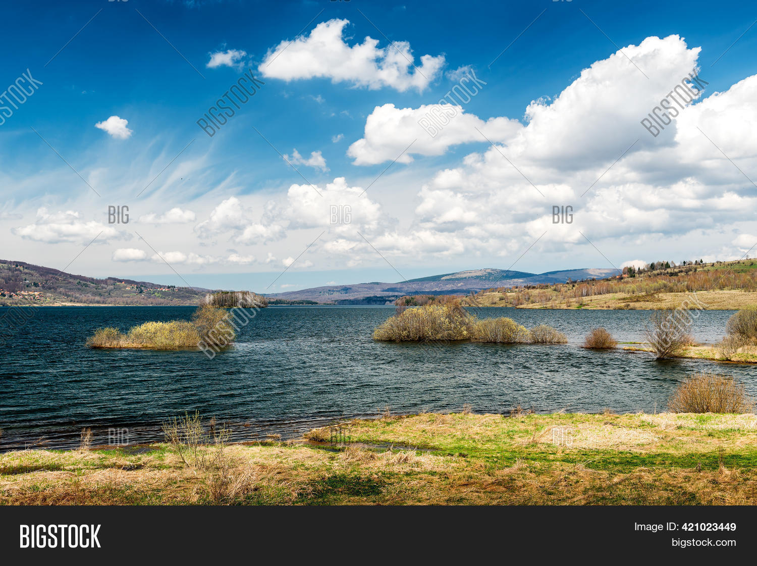 Vlasina Lake Scenery Image & Photo (Free Trial) | Bigstock