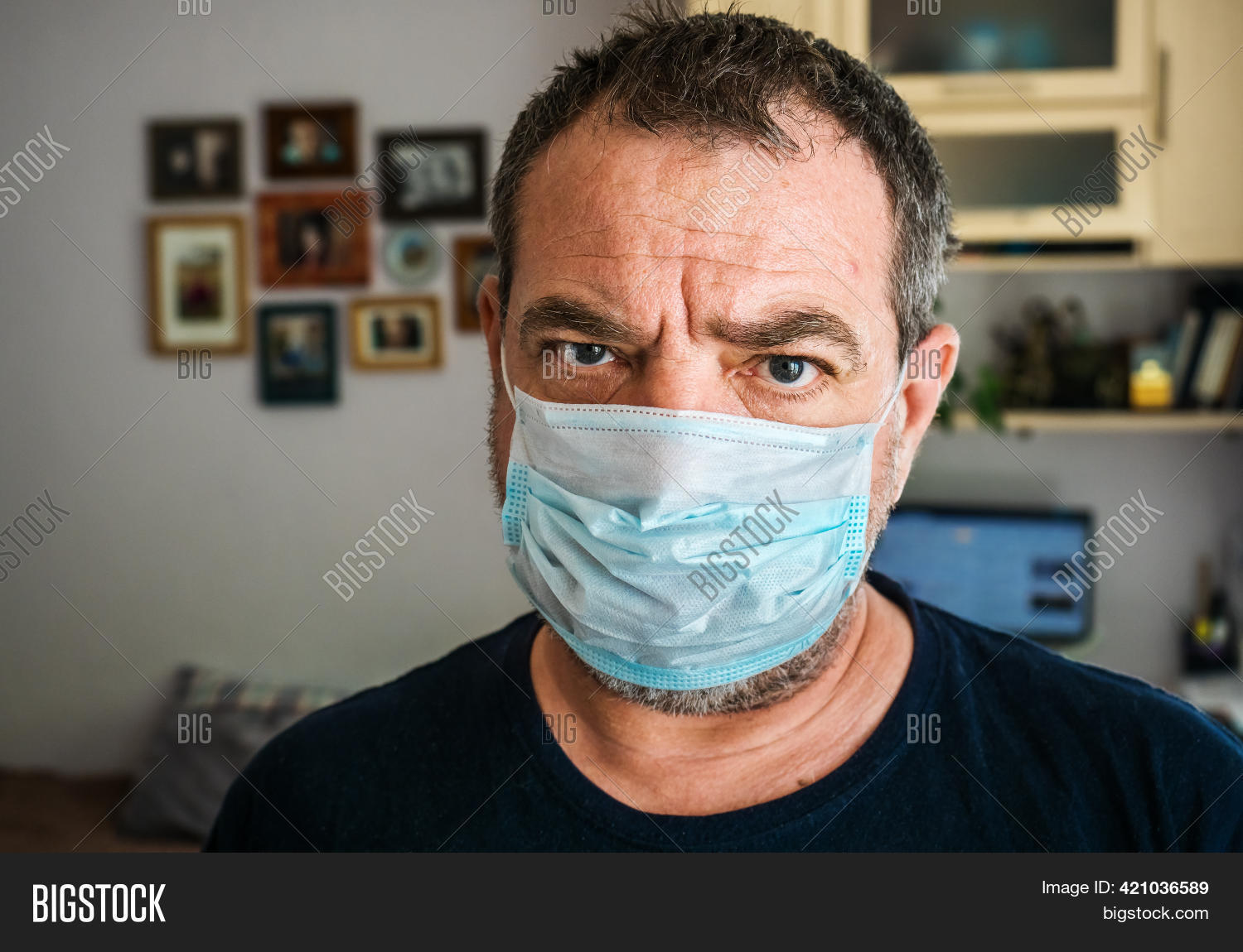 Sick Sad Mature Man Image & Photo (Free Trial) | Bigstock