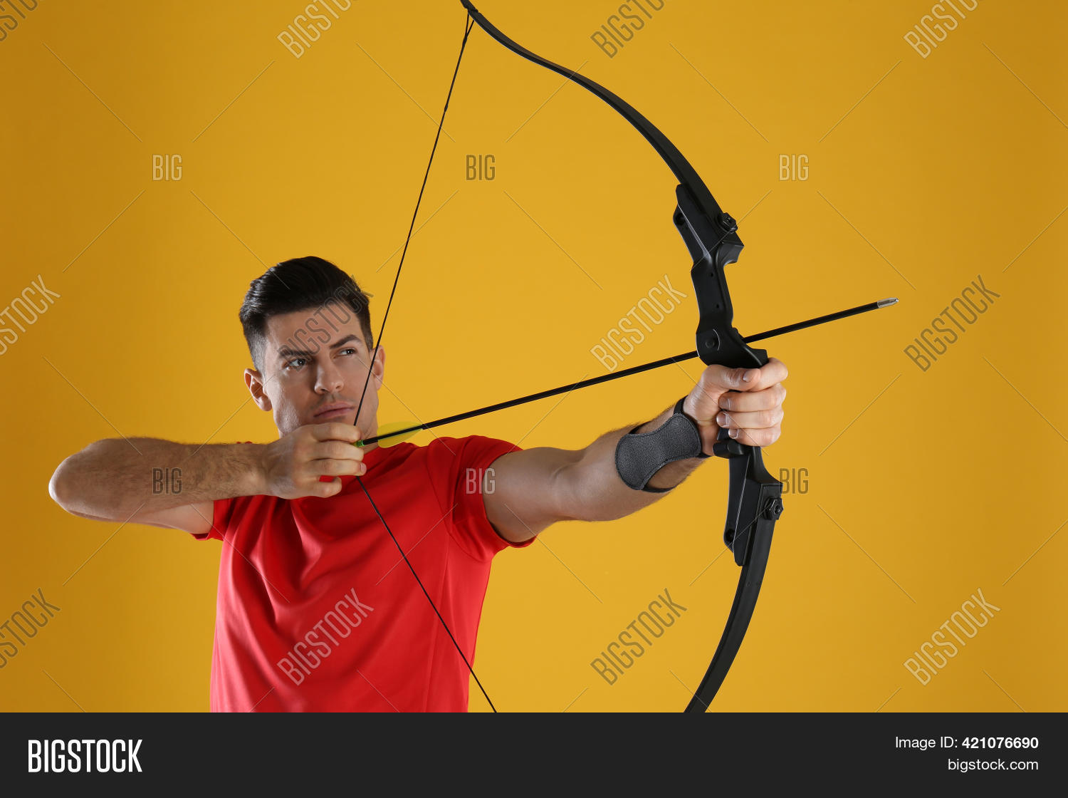 Man Bow Arrow Image & Photo (Free Trial) | Bigstock