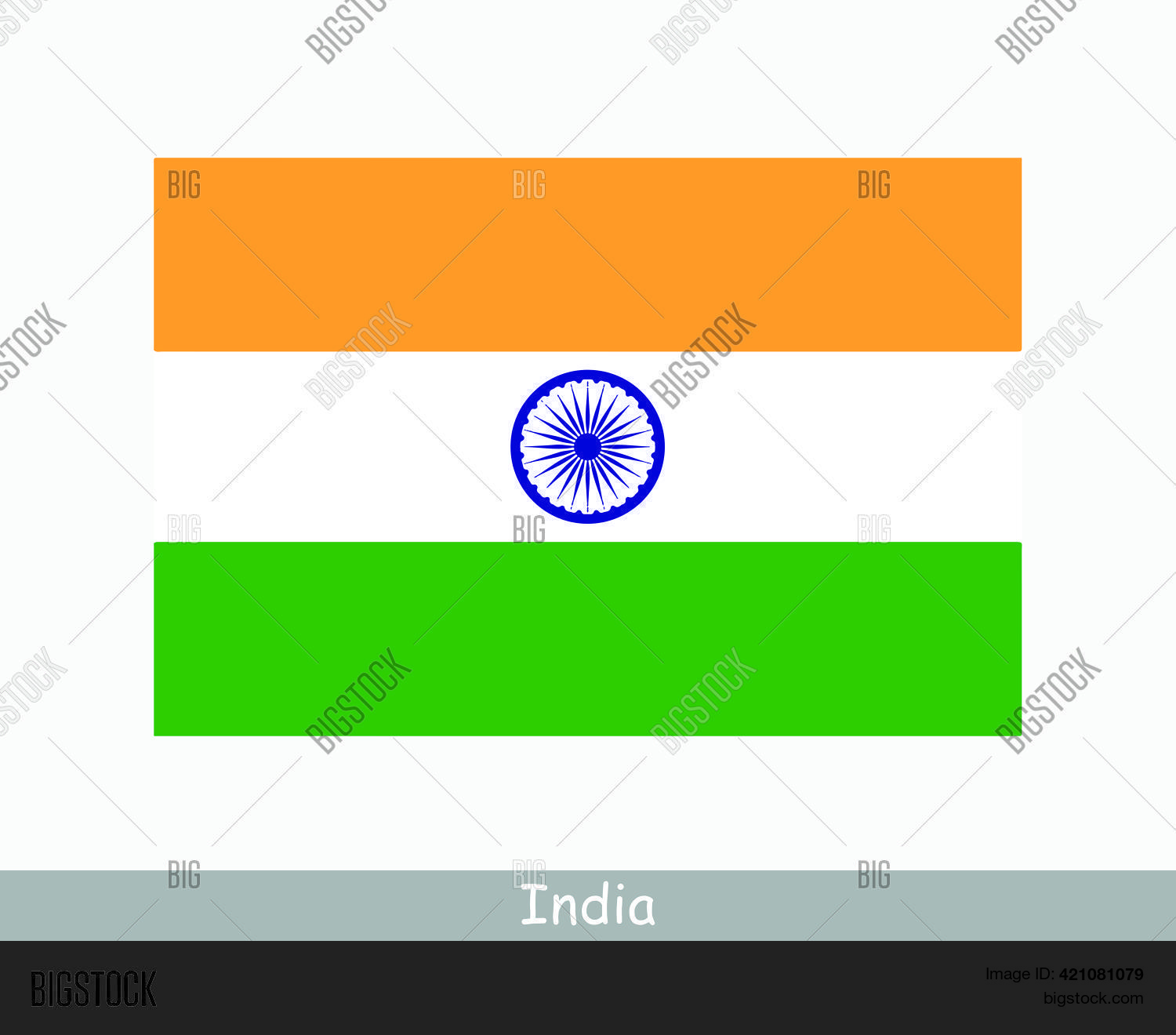 National Flag India. Vector & Photo (Free Trial) | Bigstock