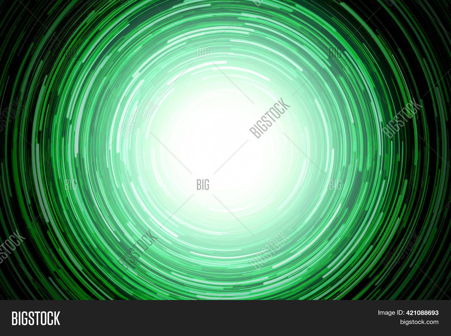 Green Vortex Spiral. Image & Photo (Free Trial) | Bigstock