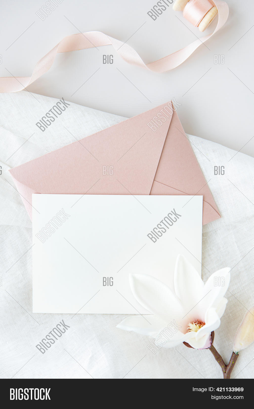 Blank White Card Image & Photo (Free Trial) | Bigstock