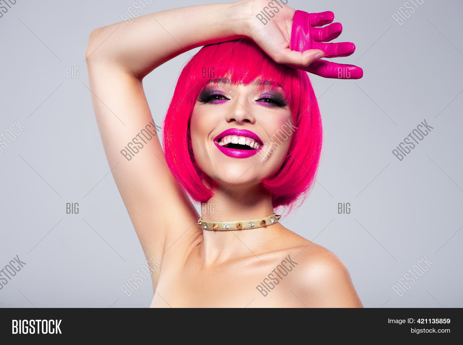 Laughing Model Image And Photo Free Trial Bigstock
