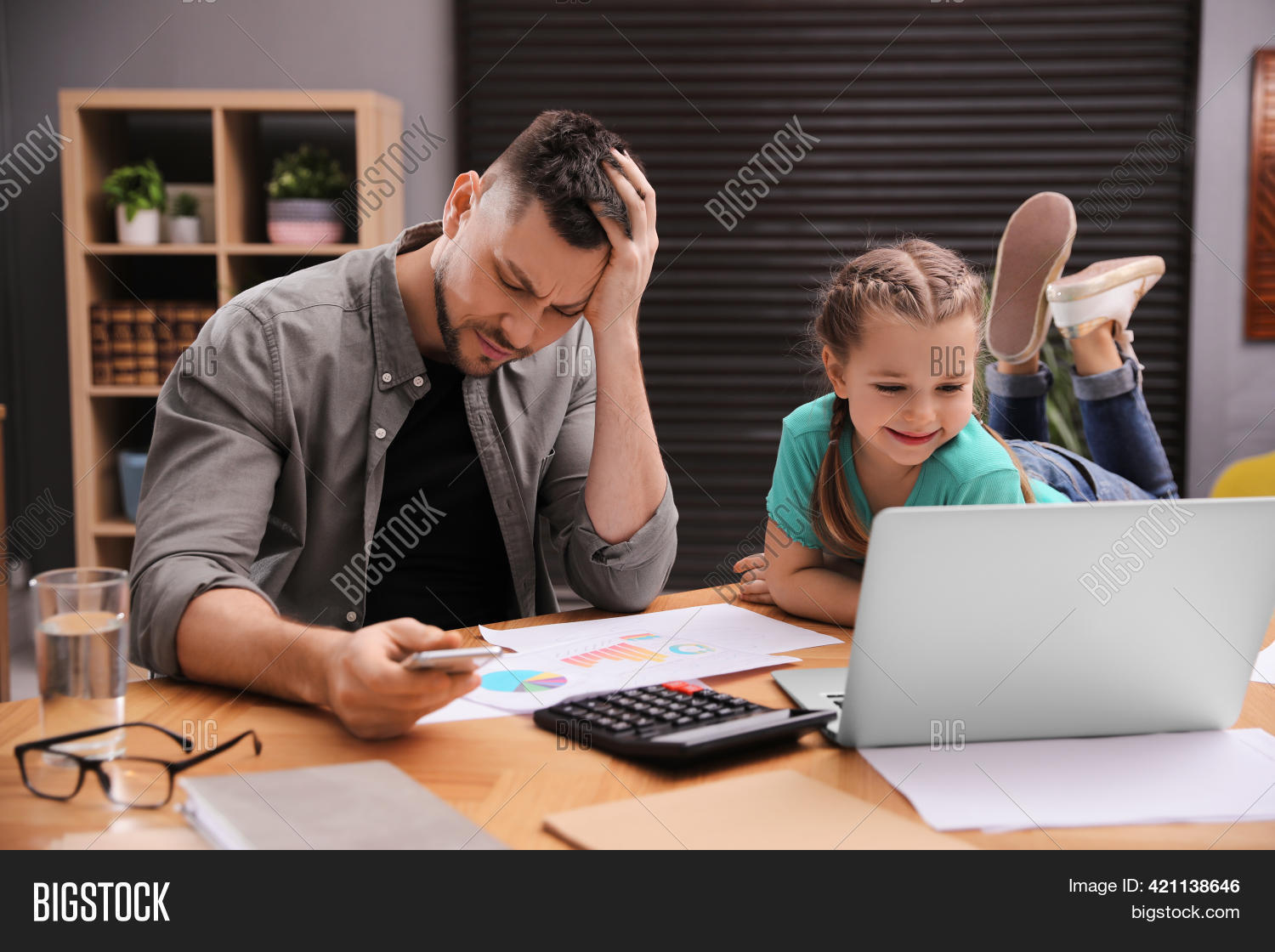 Overwhelmed Man Image & Photo (Free Trial) | Bigstock