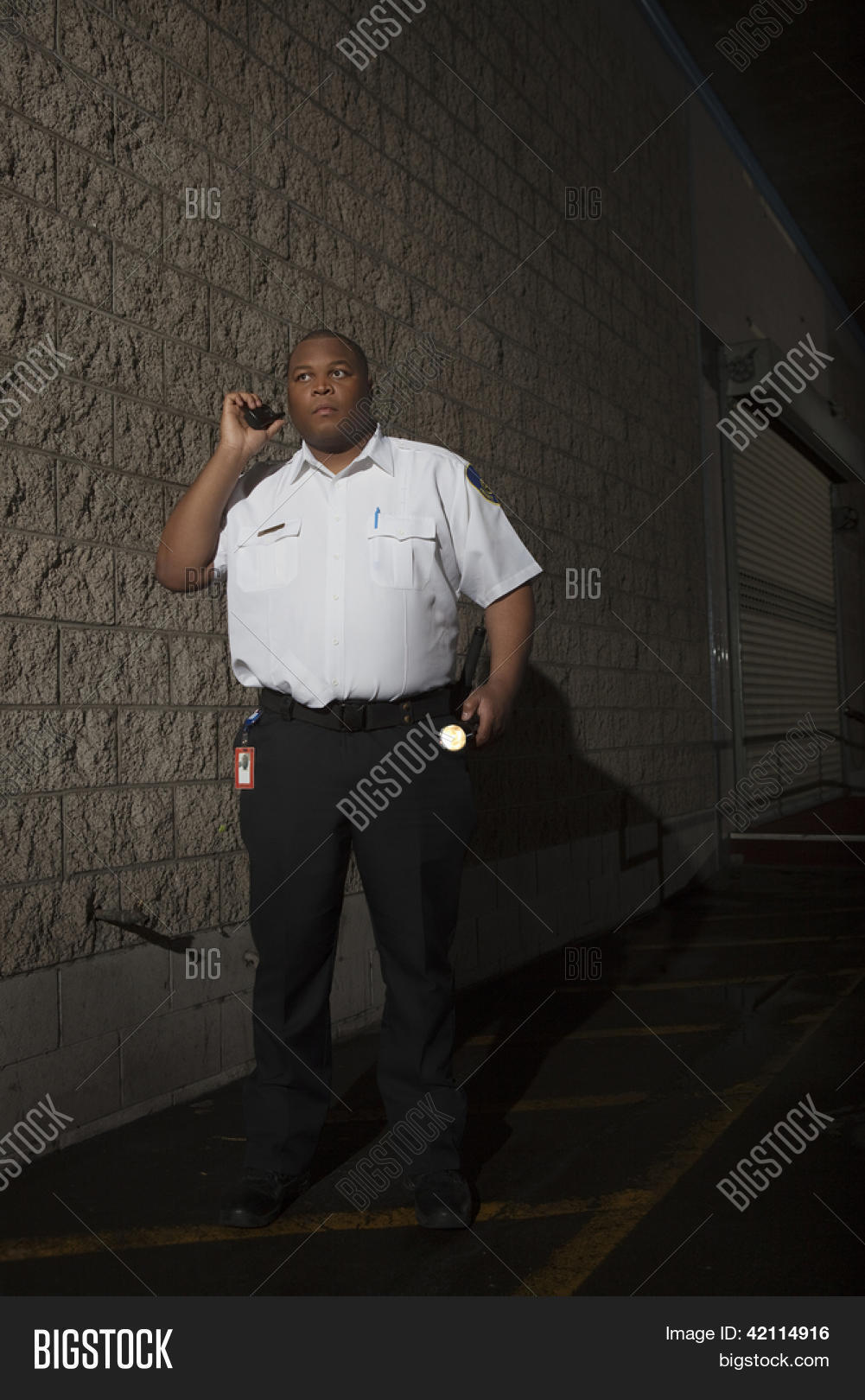 Security Guard Torch Image & Photo (Free Trial) | Bigstock
