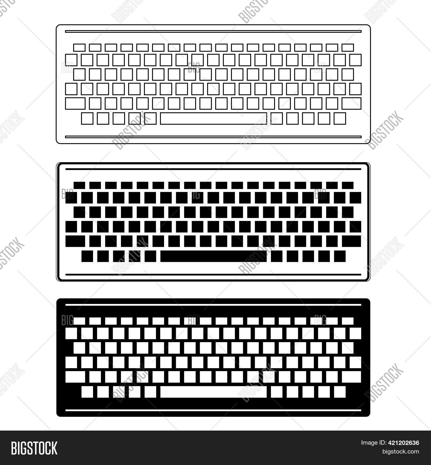 Computer Keyboard Icon Image & Photo (Free Trial) | Bigstock