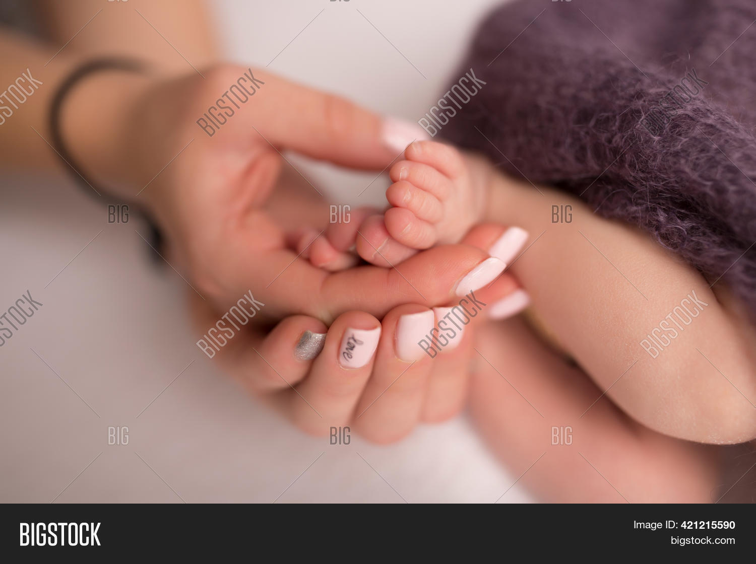Childrens Feet Hold Image & Photo (Free Trial) | Bigstock
