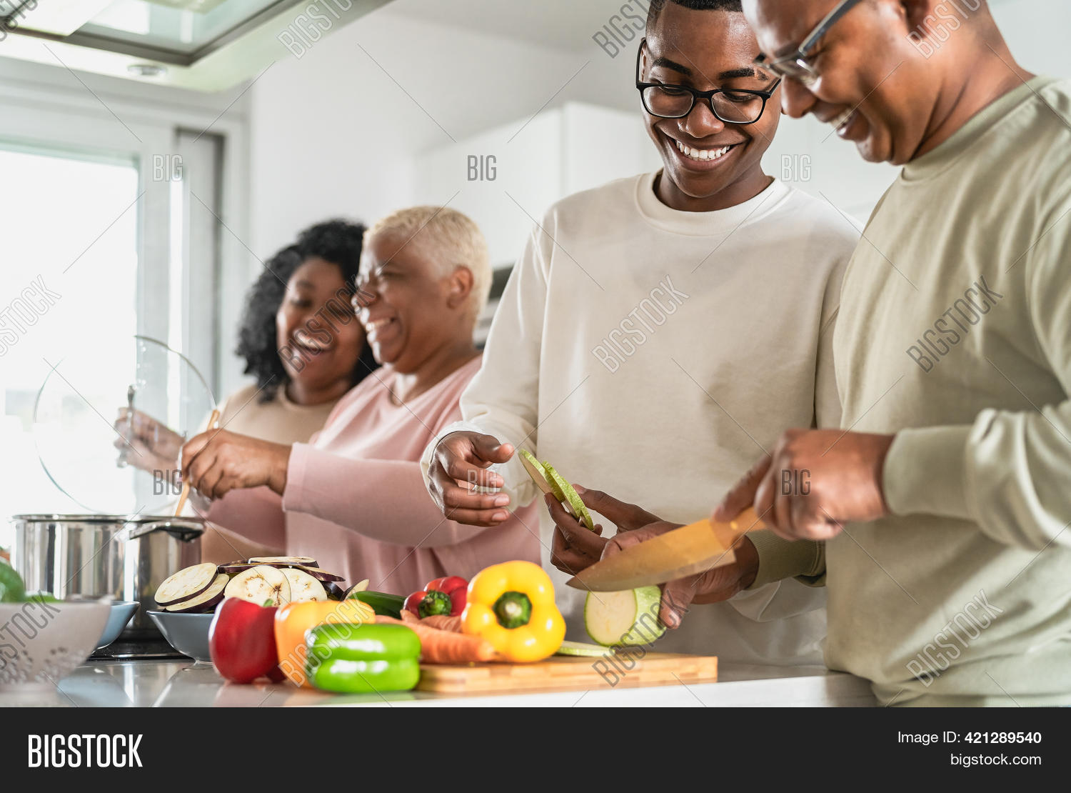Happy African Family Image & Photo (Free Trial) | Bigstock