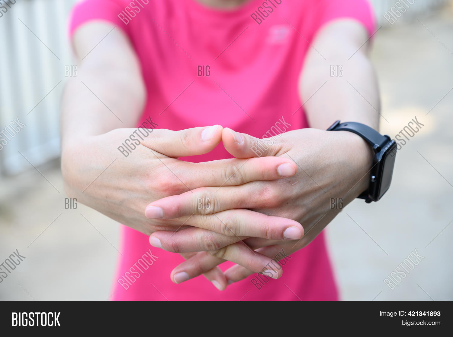 Close Woman Stretching Image & Photo (Free Trial) | Bigstock