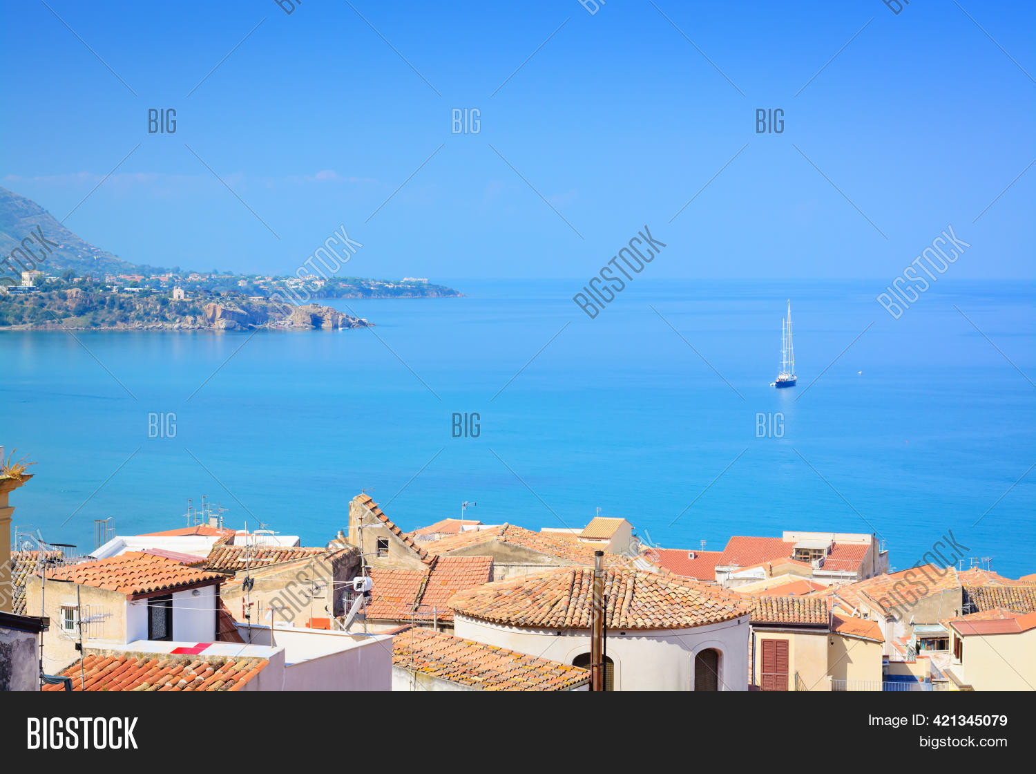Sea Views, Tiled Roofs Image & Photo (Free Trial) | Bigstock