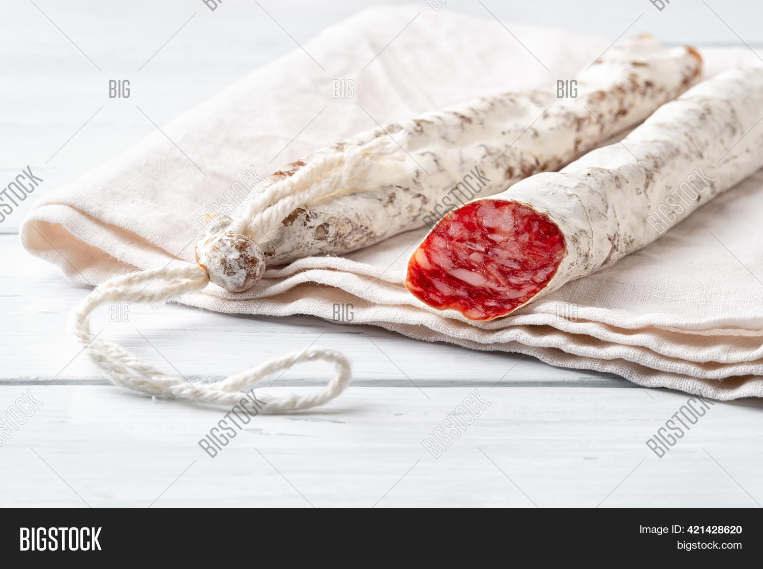 Two Thin Catalan Fuet Image & Photo (Free Trial) | Bigstock