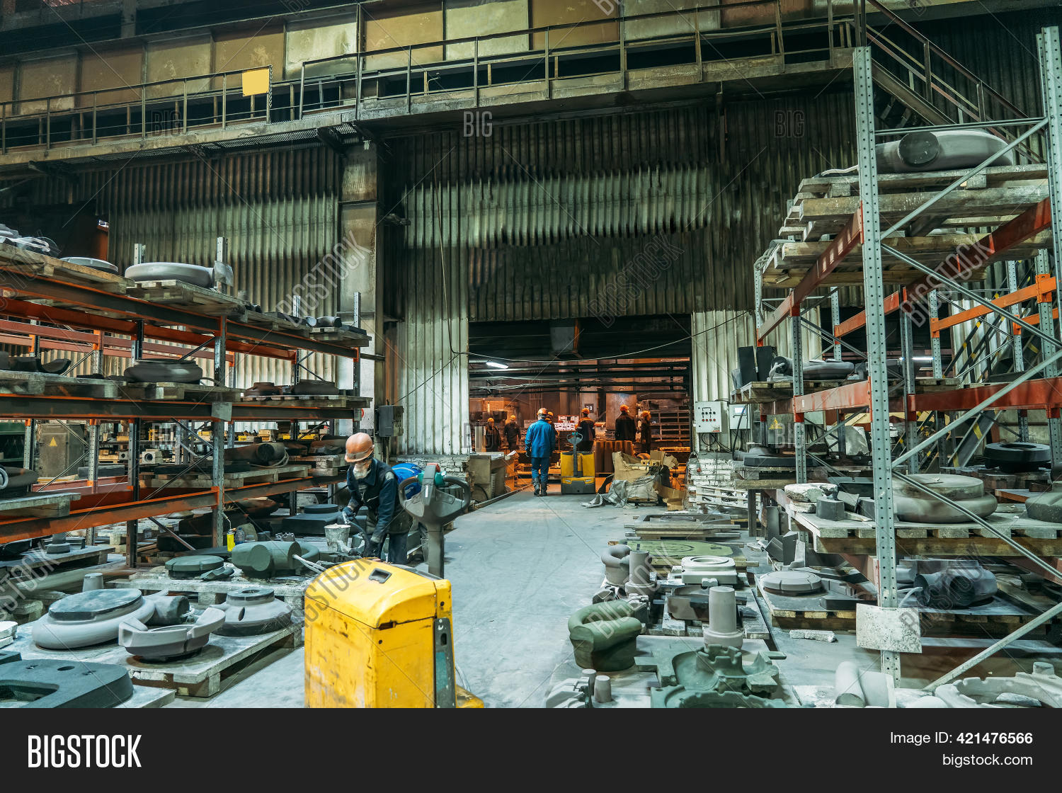Steel Factory Workers Image & Photo (Free Trial) | Bigstock