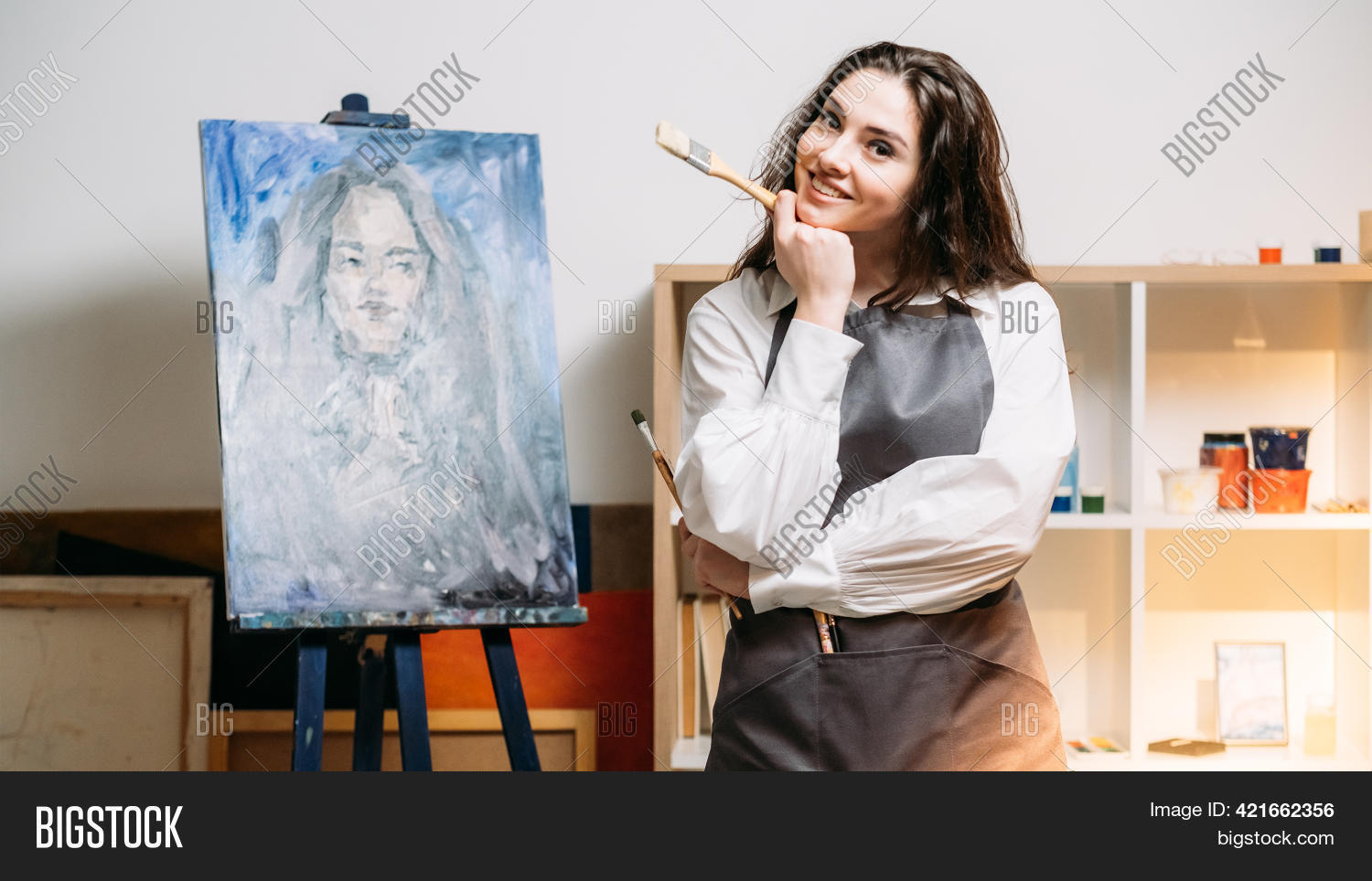 Art Studio. Female Image & Photo (Free Trial) | Bigstock