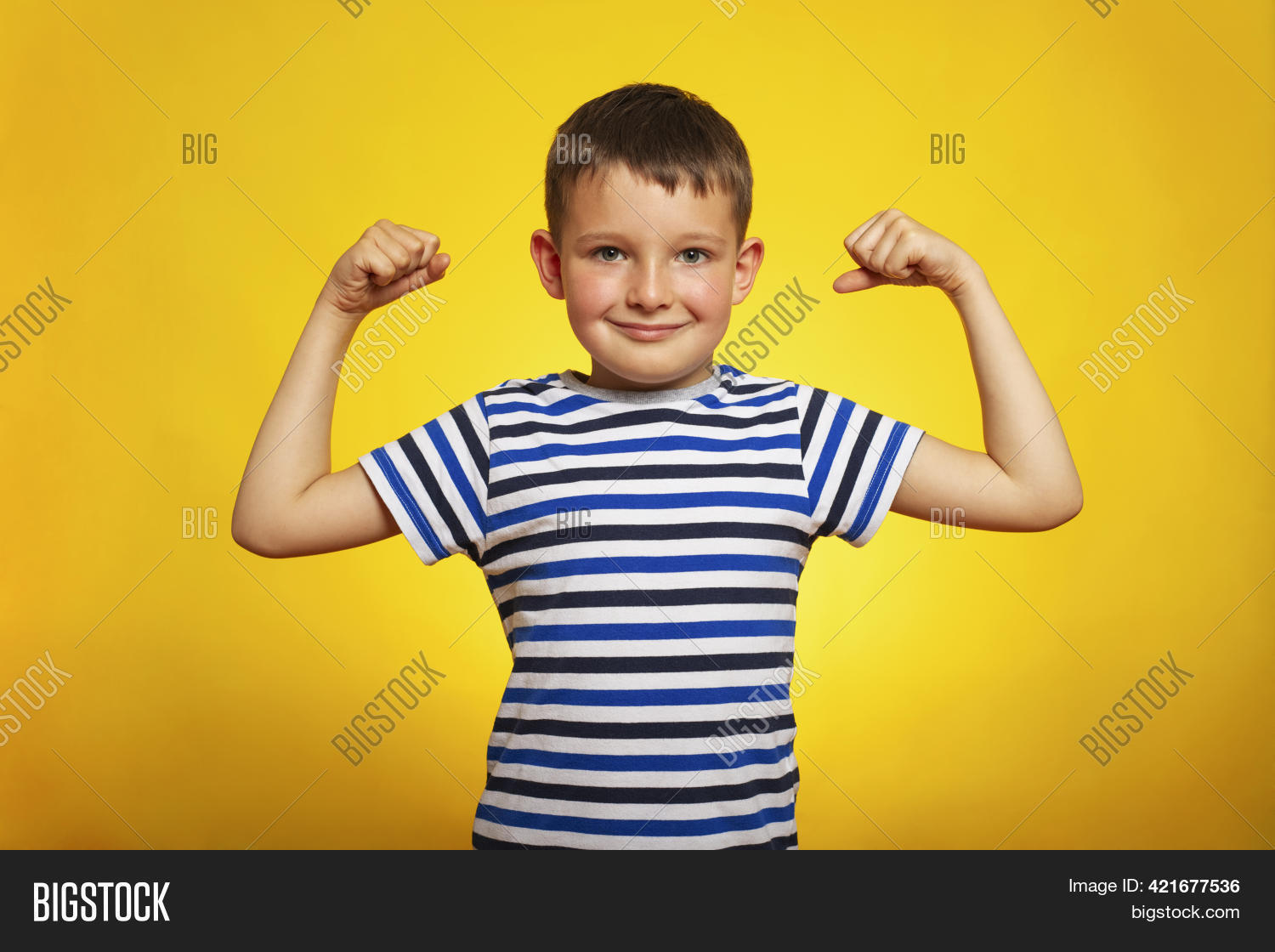 Child Boy Showing His Image & Photo (Free Trial) | Bigstock